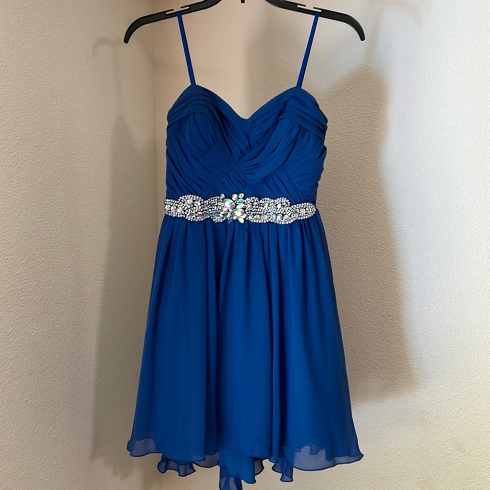 Royal Blue Formalhomecoming Dress Gem